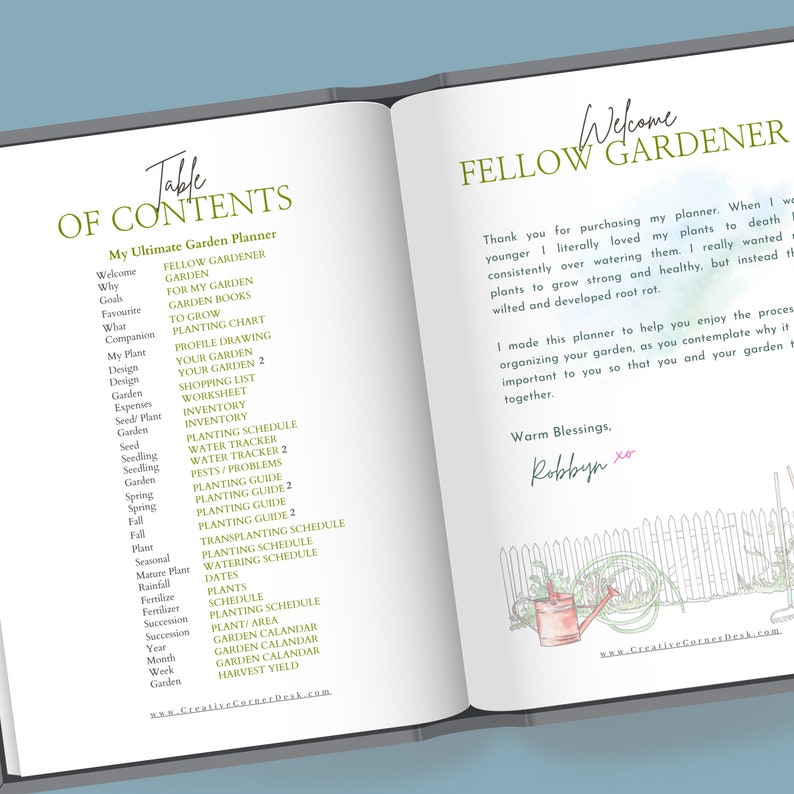 My Ultimate Garden Planner, Digital PDF - Etsy