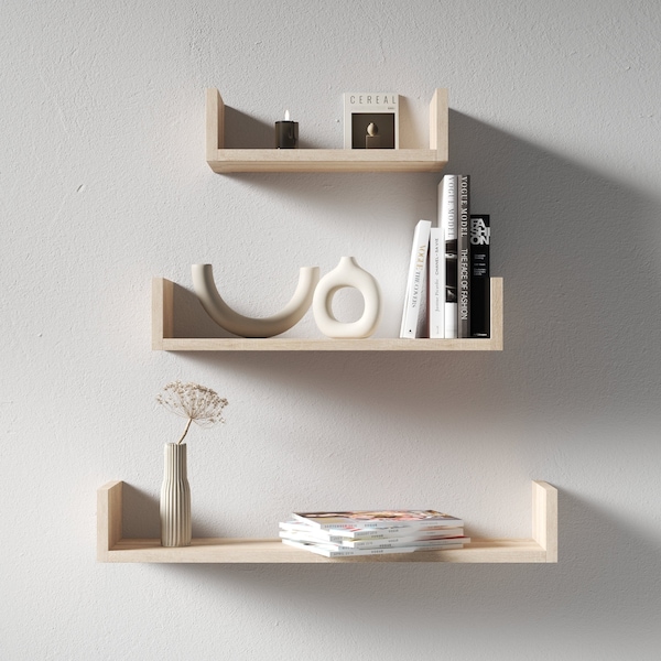 Floating Book Shelves - Etsy