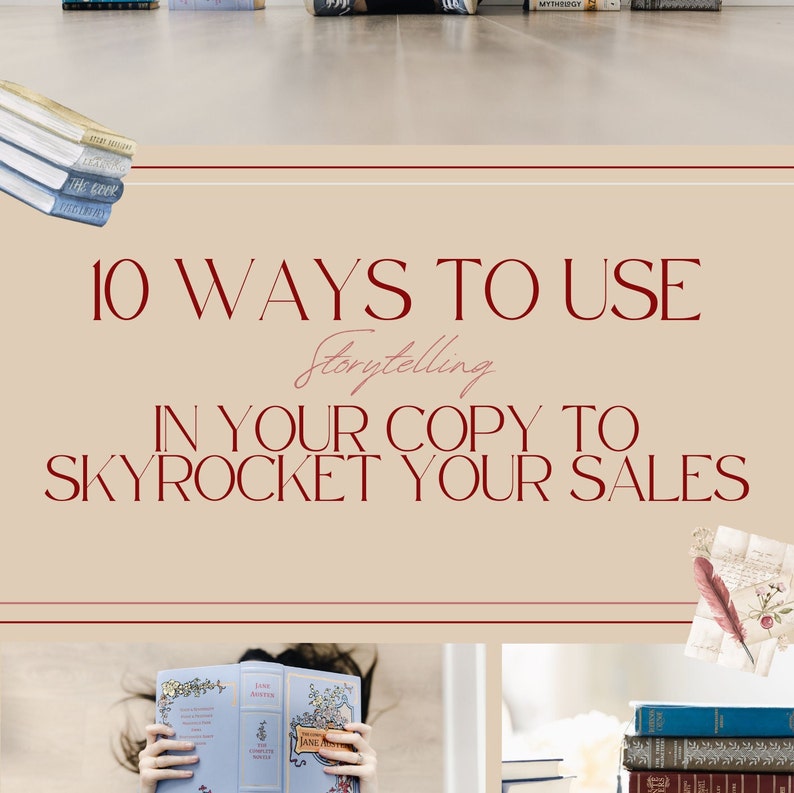 10 Ways to Use Storytelling in Your Copy to Skyrocket Your Sales - Etsy