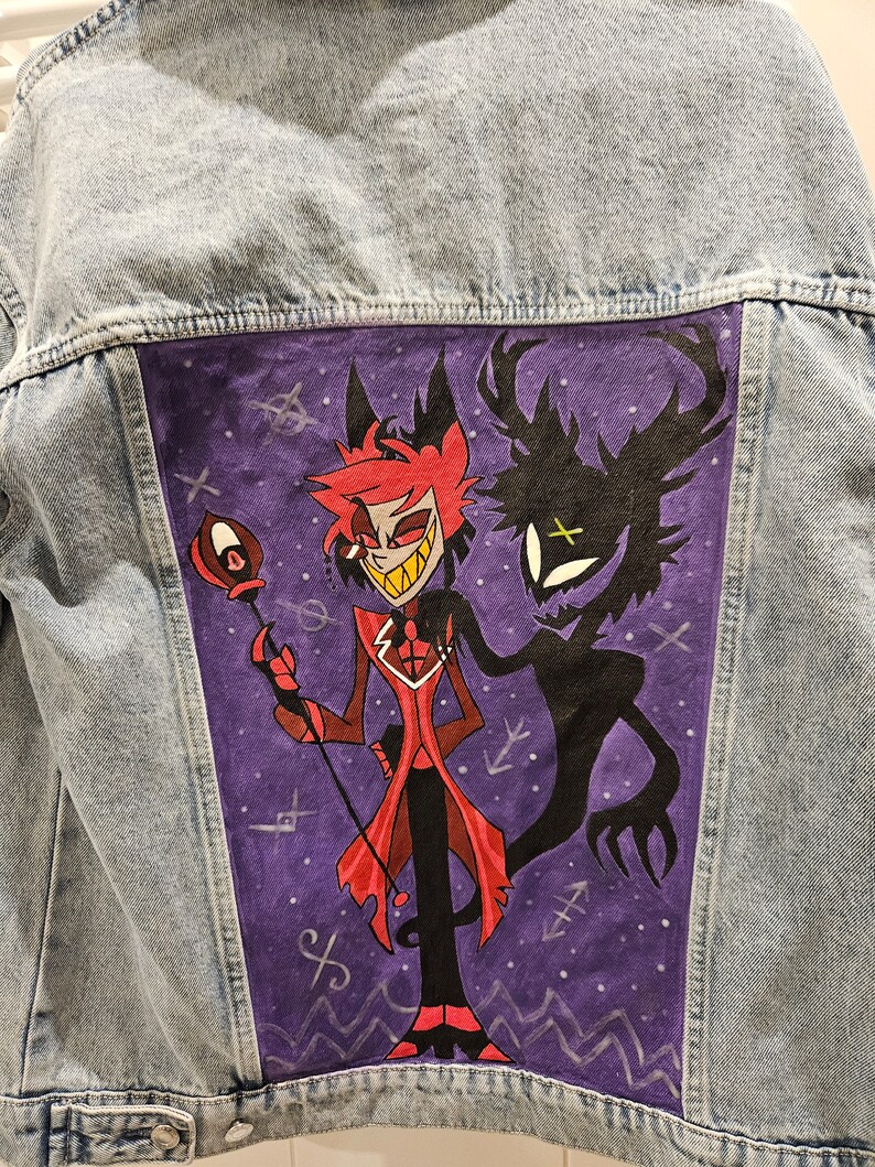 Alastor Hazbin Hotel Custom Jacket - Etsy