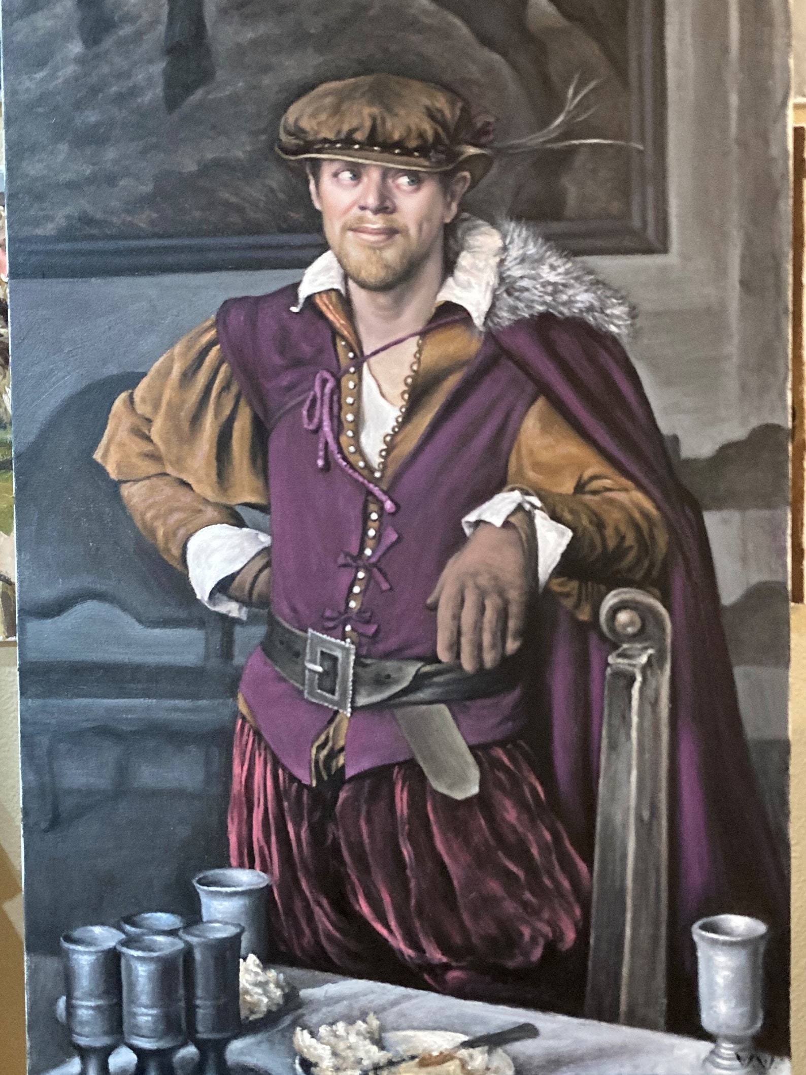 Original Oil Painting Portraits and Figures - Etsy