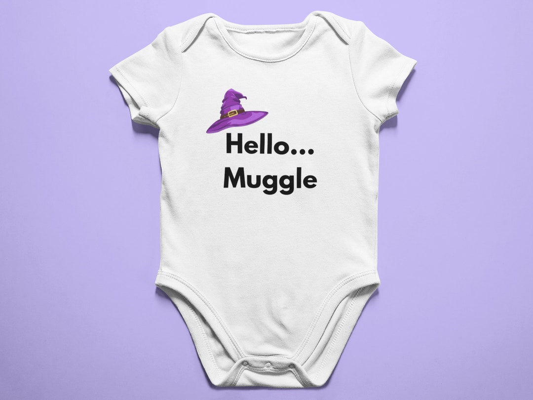 Hello...muggle - Baby Onesie - Etsy