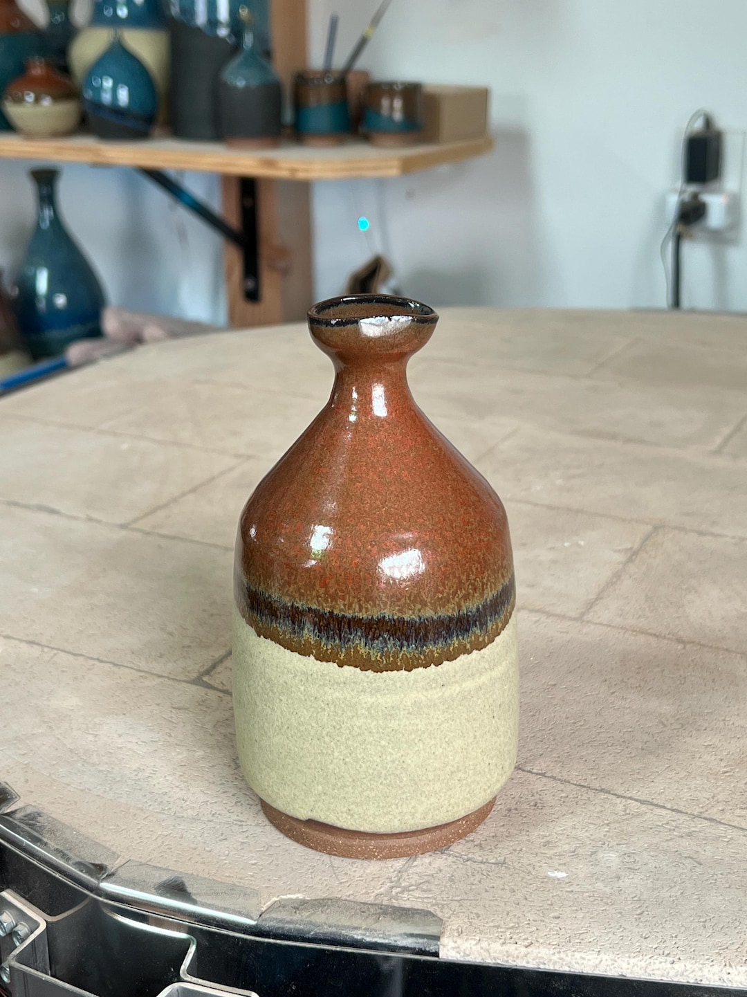 Iron Red and Sandy-white Potion Bottle - Etsy