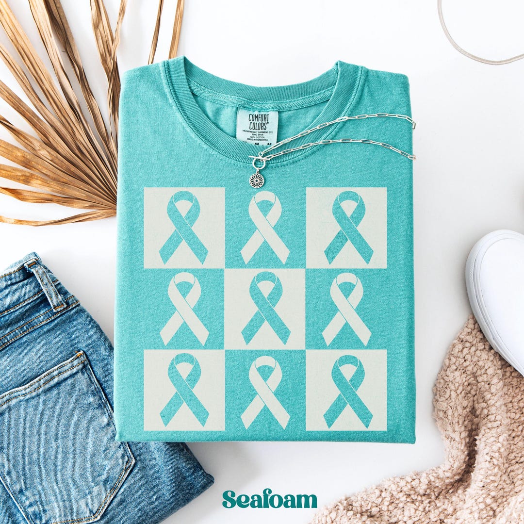 Cervical Cancer Shirt for Women, Cervical Cancer Support Tshirt, Cancer ...