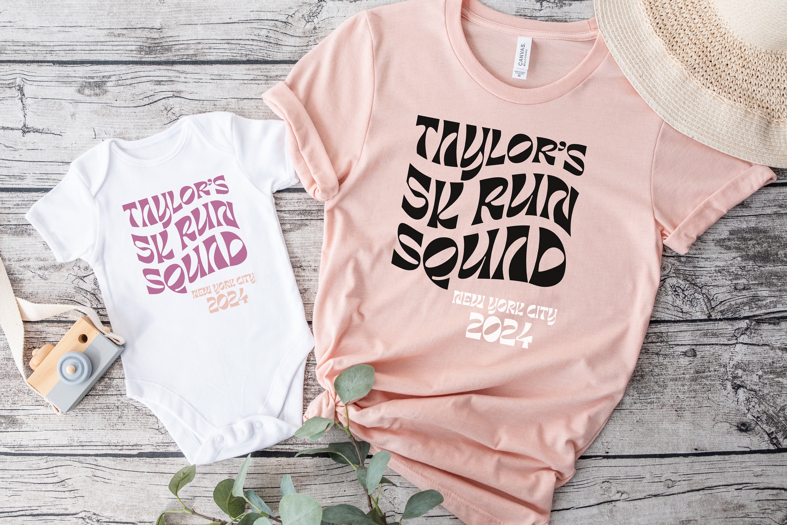 Group Marathon Support Tee, Custom Marathon Support Crew Shirt, Team ...