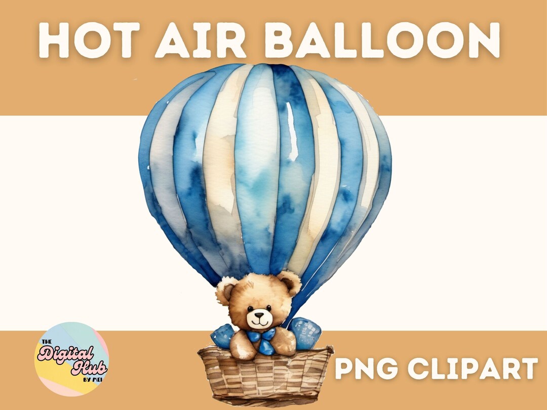 Watercolour Bear Clipart, Teddy Bear Png, Digital Png Image, Png ...