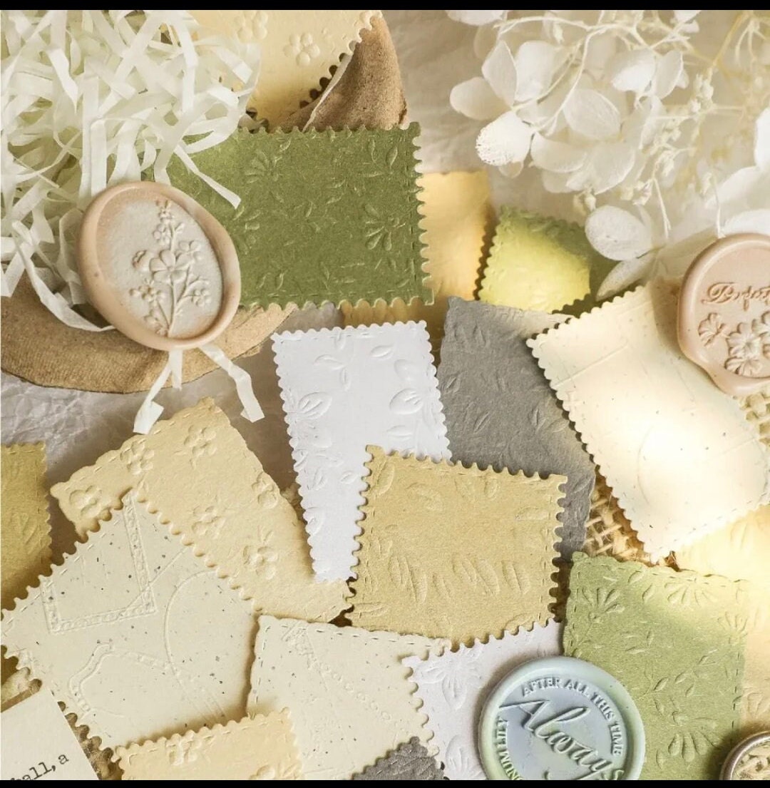 Beautiful Embossed Cardstock Paper - Etsy