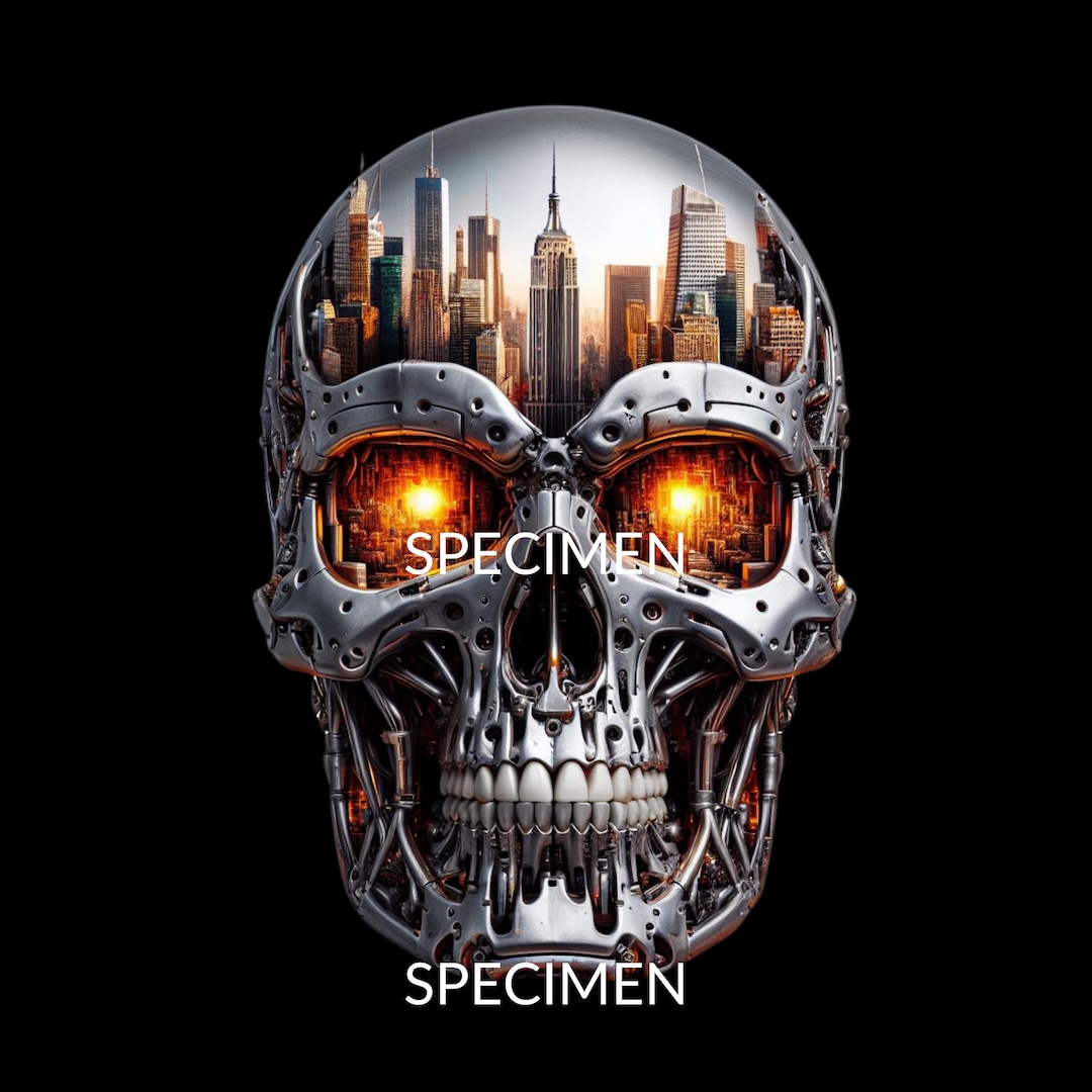 Terminator Skull in PNG and SVG: Personalize Your T-shirts, Sweatshirt ...