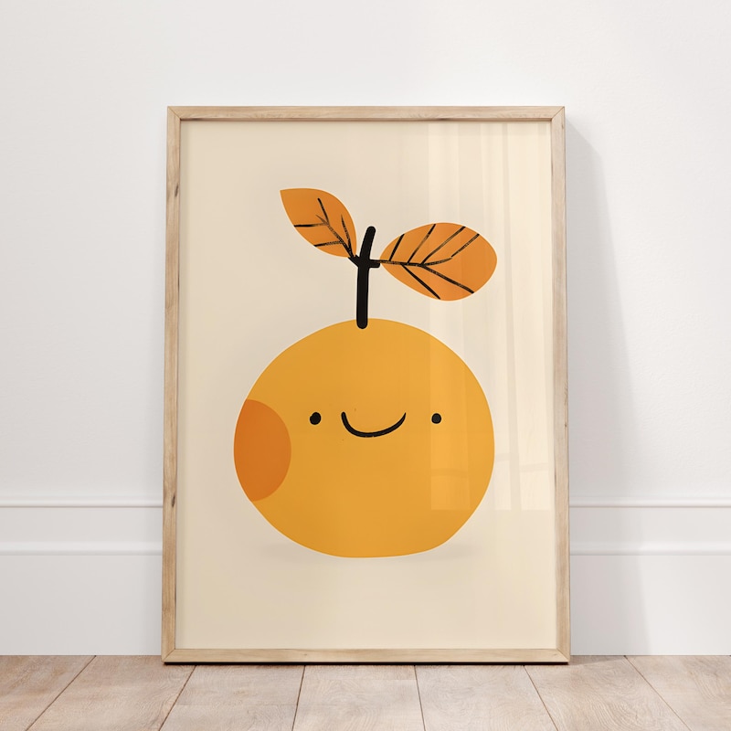 Orange Nursery - Etsy
