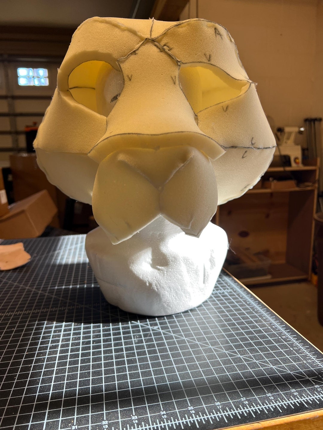 Big Cat Fursuit Foam Base Head - Etsy