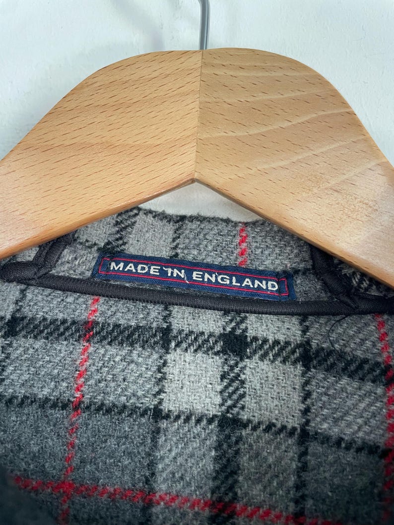 Vintage London Tradition Duffle Wool Coat (size: 38) Made in England - Etsy