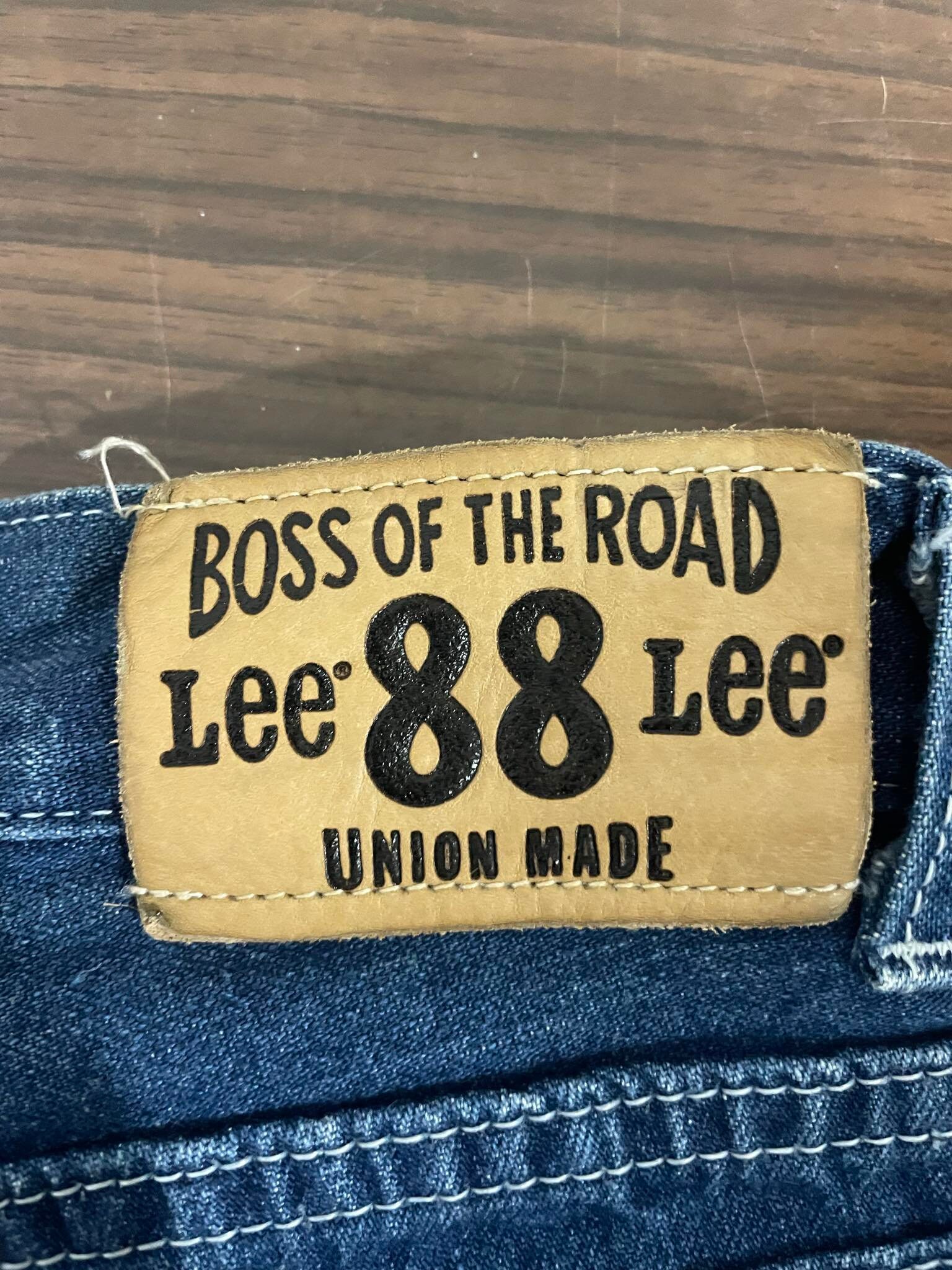 Vintage Lee Boss of the Road 88 Jeans 60's Denim size: 32/34 - Etsy