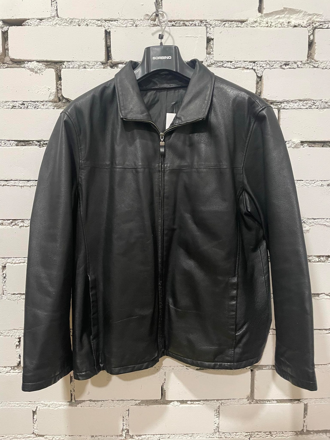 Vintage Angelo Litrico Leather Jacket size: Picture - Etsy