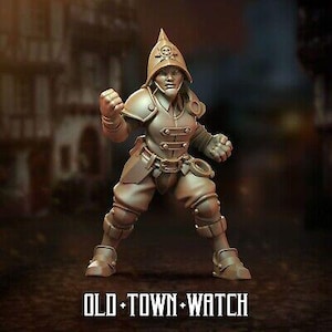 Fantasy Football Miniatures - Human "old Town Watch" Team - Punga - Etsy