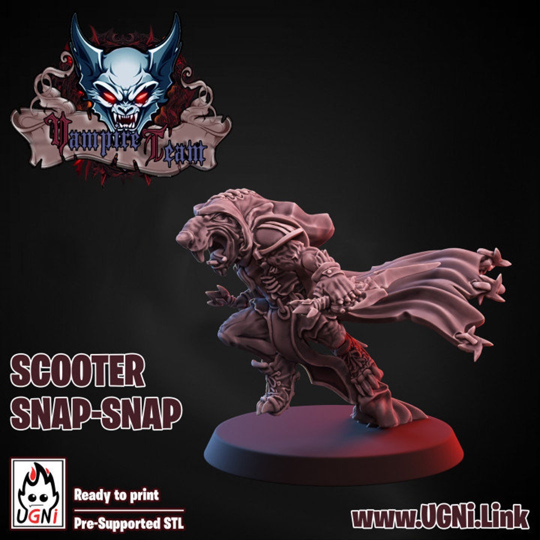 Fantasy Football Miniatures - Star Player Proxy - Scooter Snap (version ...