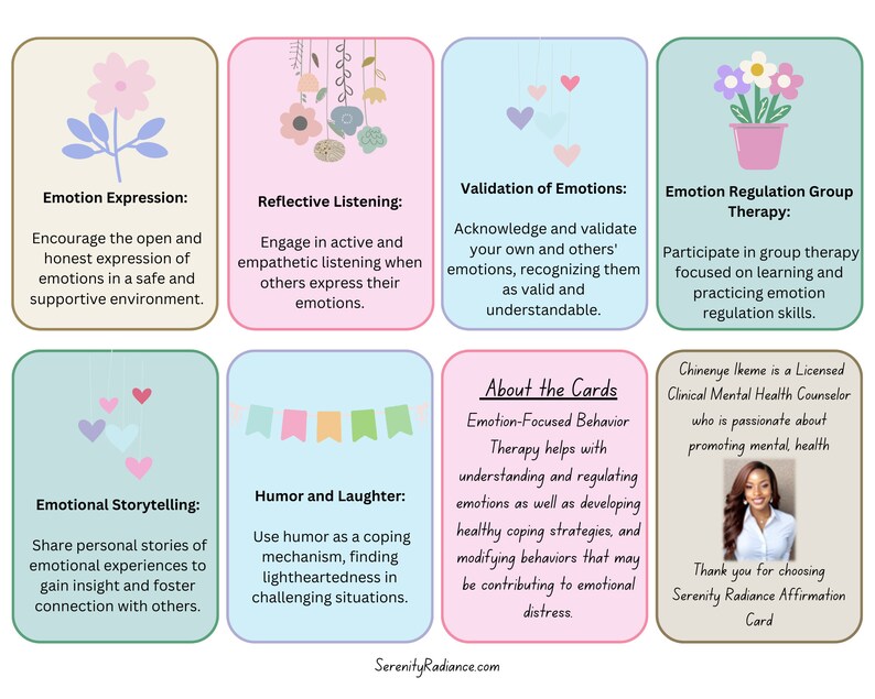 30 Emotion-focused Behavior Therapy Strategies Clinical Psychology ...