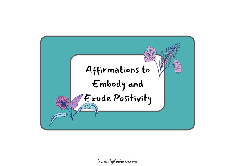 60 Positive Affirmation Cards, Daily Inspiration, Self-care Gift - Etsy