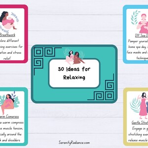 30 Ideas for Relaxing, Therapeutic Cards, Self-care, Mindfulness ...