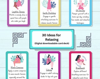 30 Emotion Regulation Activities Deck, Therapeutic Cards, Self-care ...