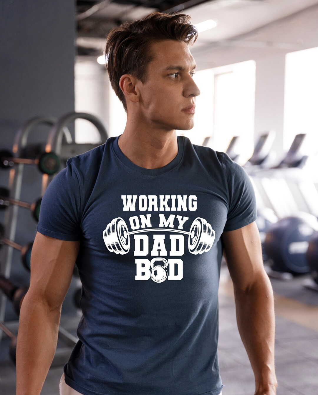 Dad Bod Workout Vector Design: Gym T-shirt SVG PNG (digital Download ...