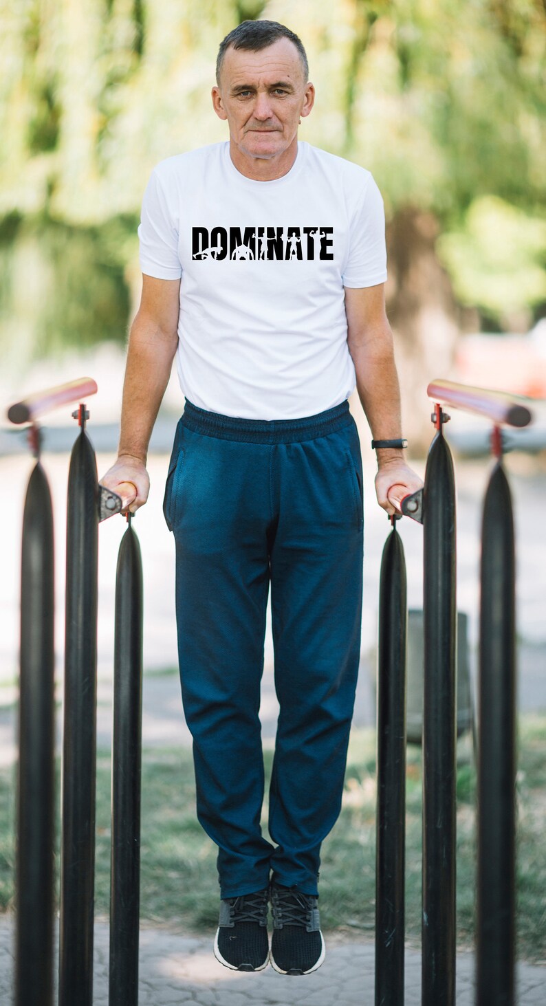 Dominate Gym Workout Design: Father's Day T-shirt SVG PNG (digital ...