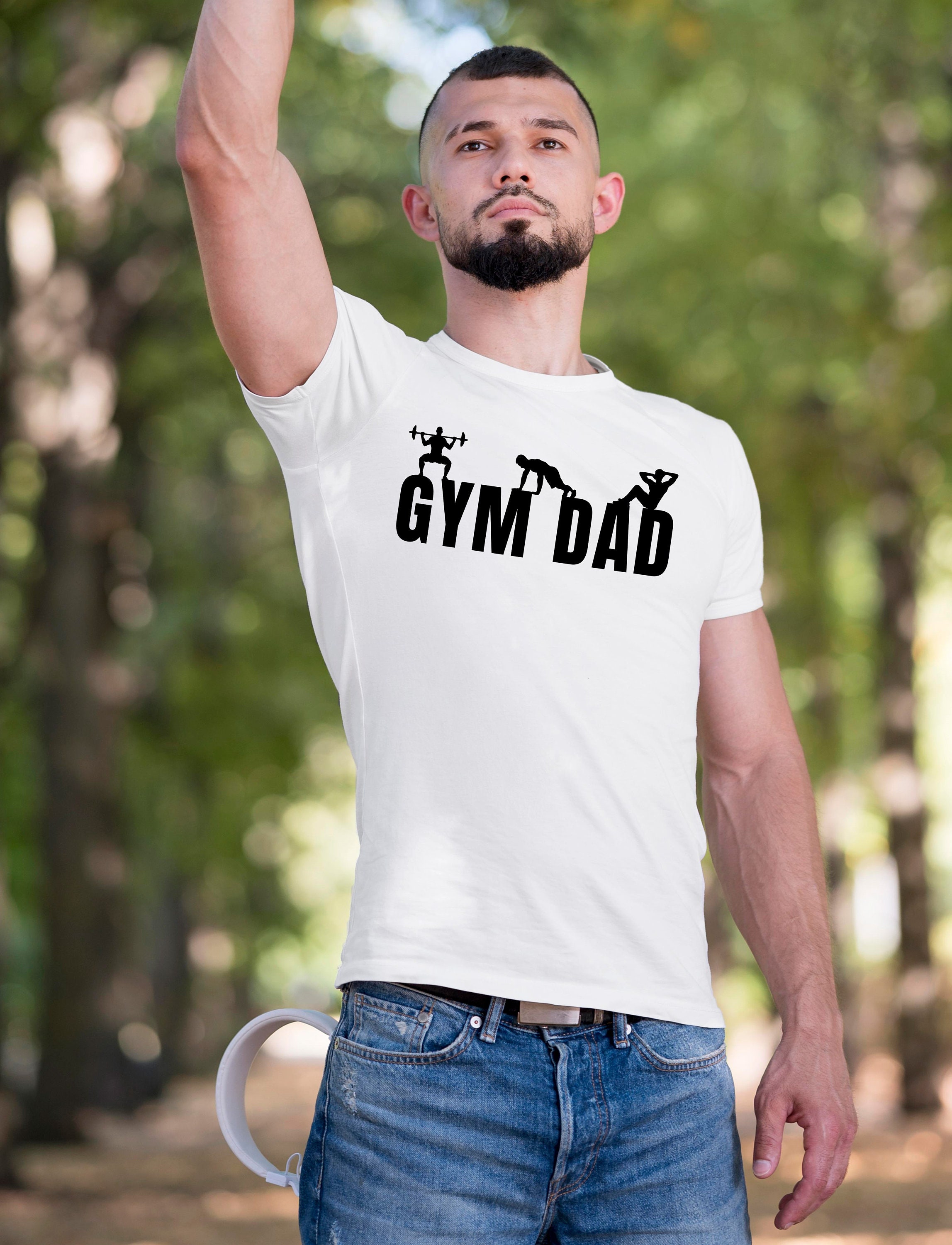 Gym Dad Vector Father Designs PNG Digital Download Aesthetic Hoodie SVG ...