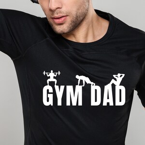 Gym Dad Vector Father Designs PNG Digital Download Aesthetic Hoodie SVG ...