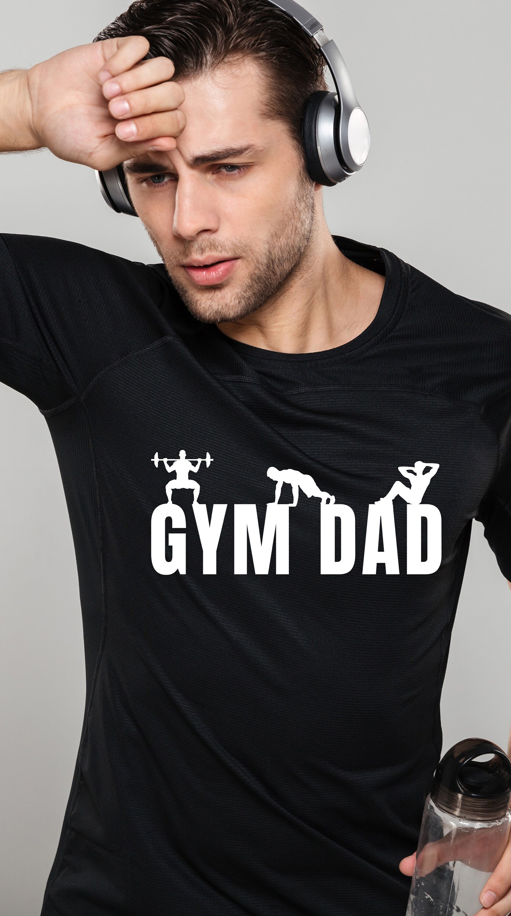 Gym Dad Vector Father Designs PNG Digital Download Aesthetic Hoodie SVG ...