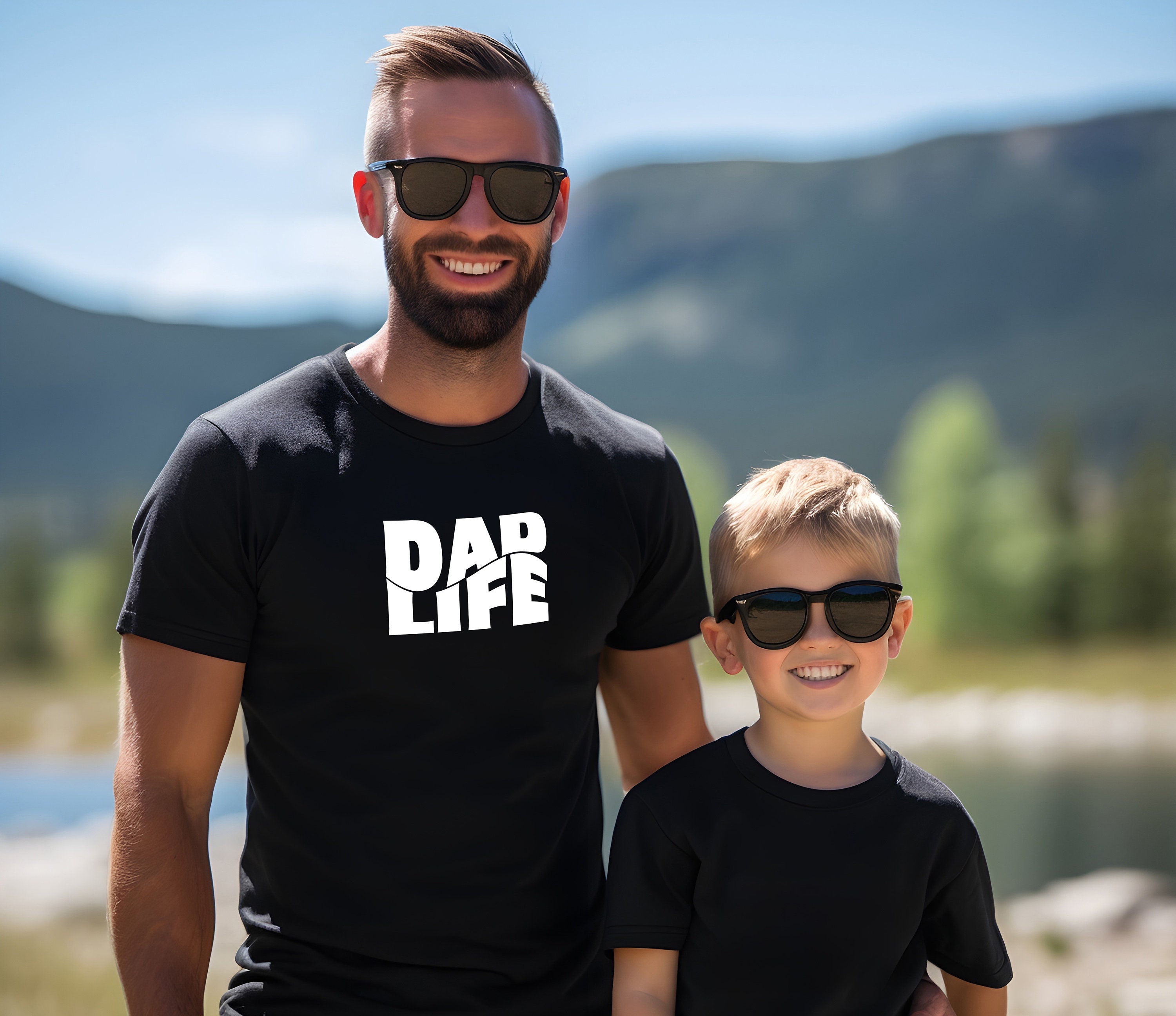 Dad Life Vector Design: Father's Day T-shirt SVG PNG (digital Download ...