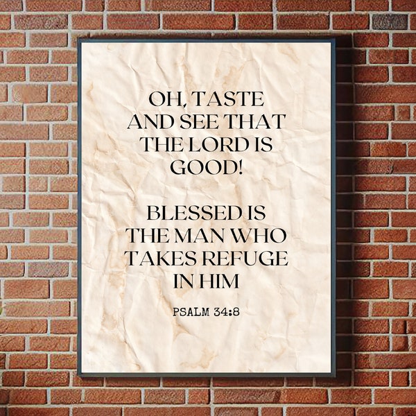 O Taste and See - Etsy