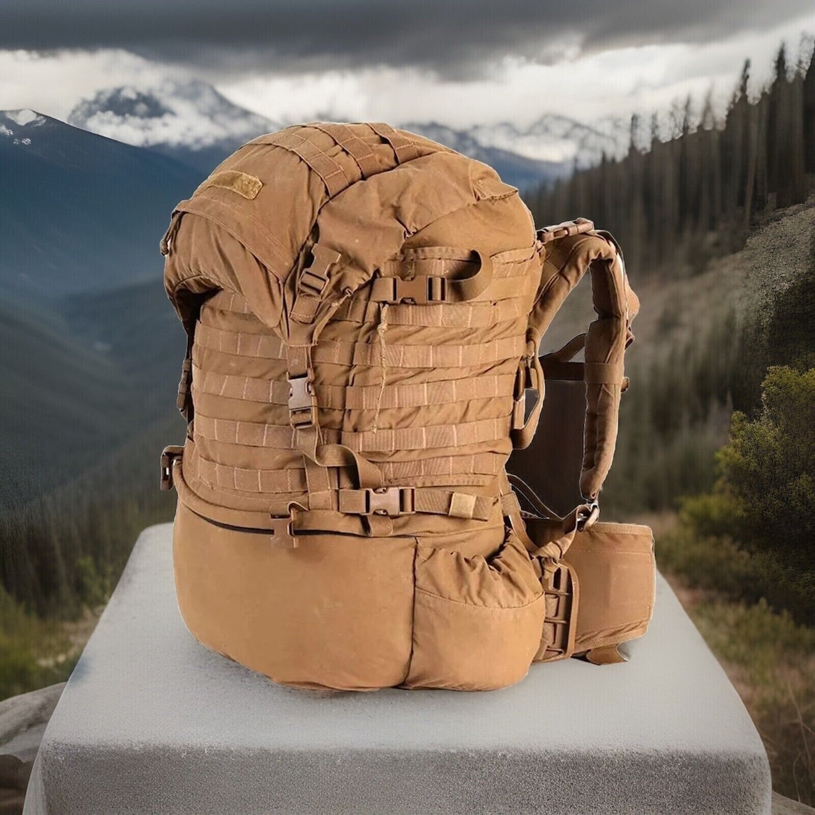 USGI USMC Pack System FILBE Main Bag Backpack Coyote Brown - Etsy