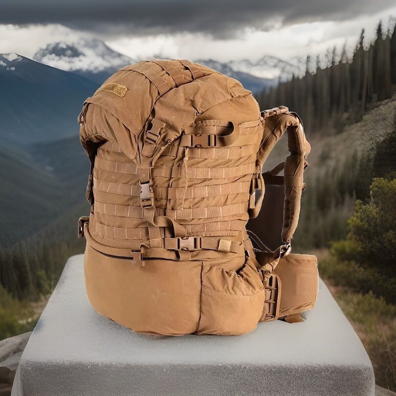 USGI USMC Pack System FILBE Main Bag Backpack Coyote Brown - Etsy