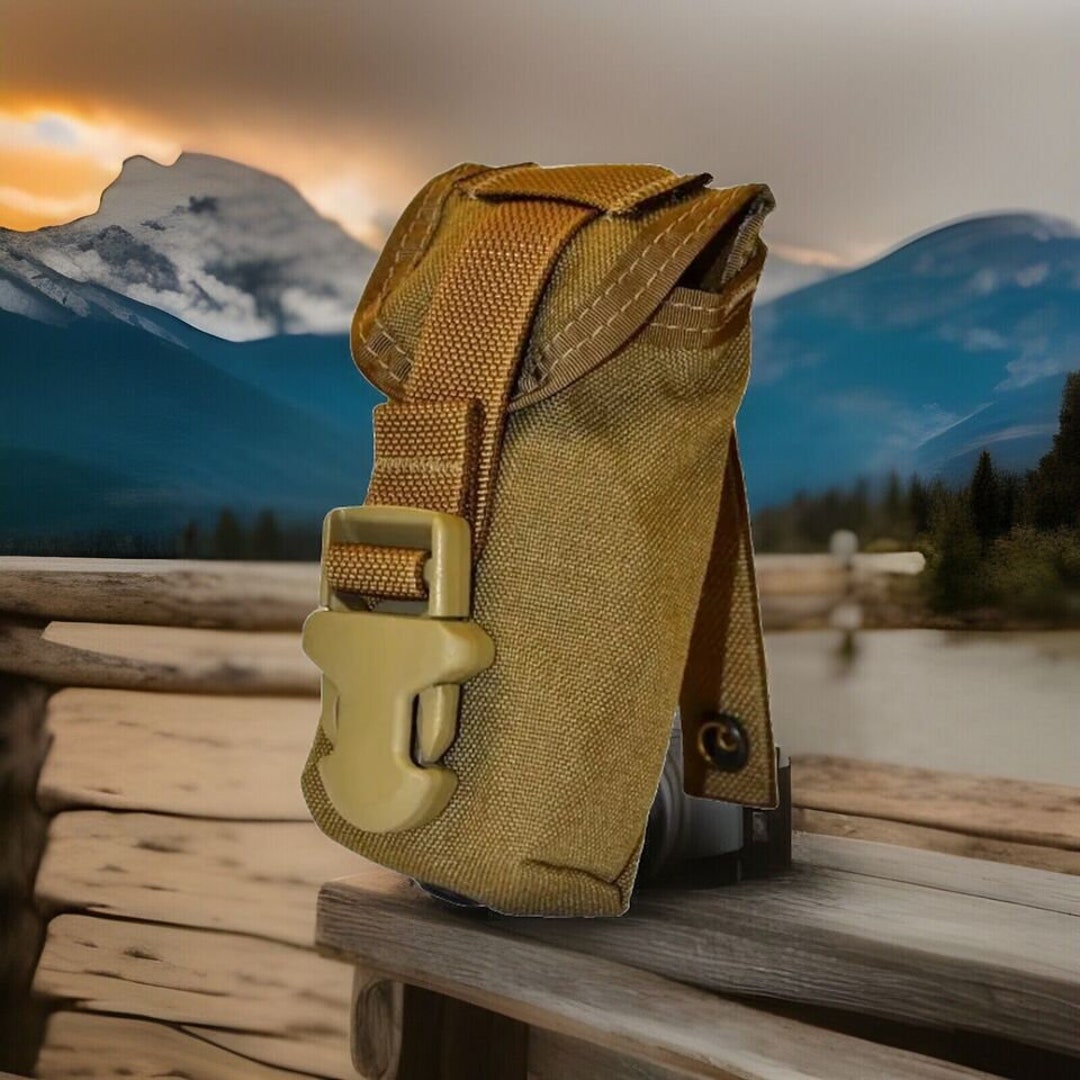 USMC Pocket Flash Grenade Pouch, Coyote, 8465-01-516-8374 - Etsy