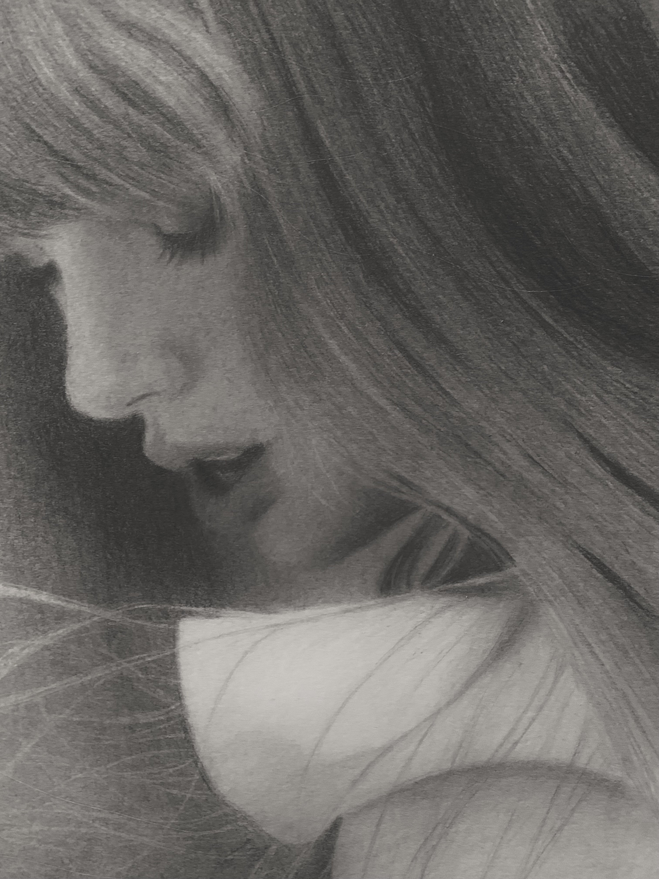 Taylor Swift TTPD the Albatross Back Cover Graphite Drawing print - Etsy