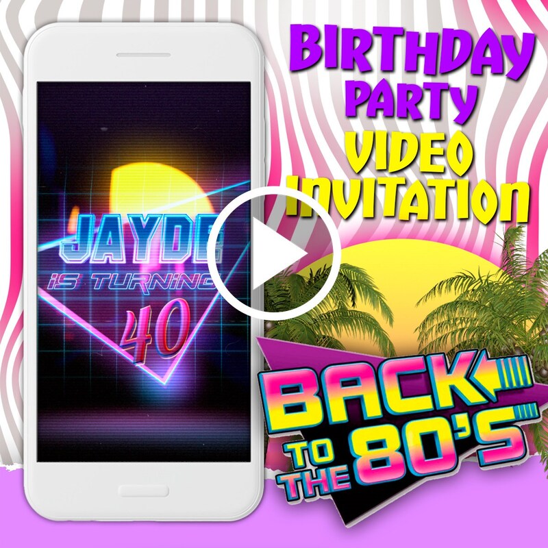 Retro Birthday Party - Etsy