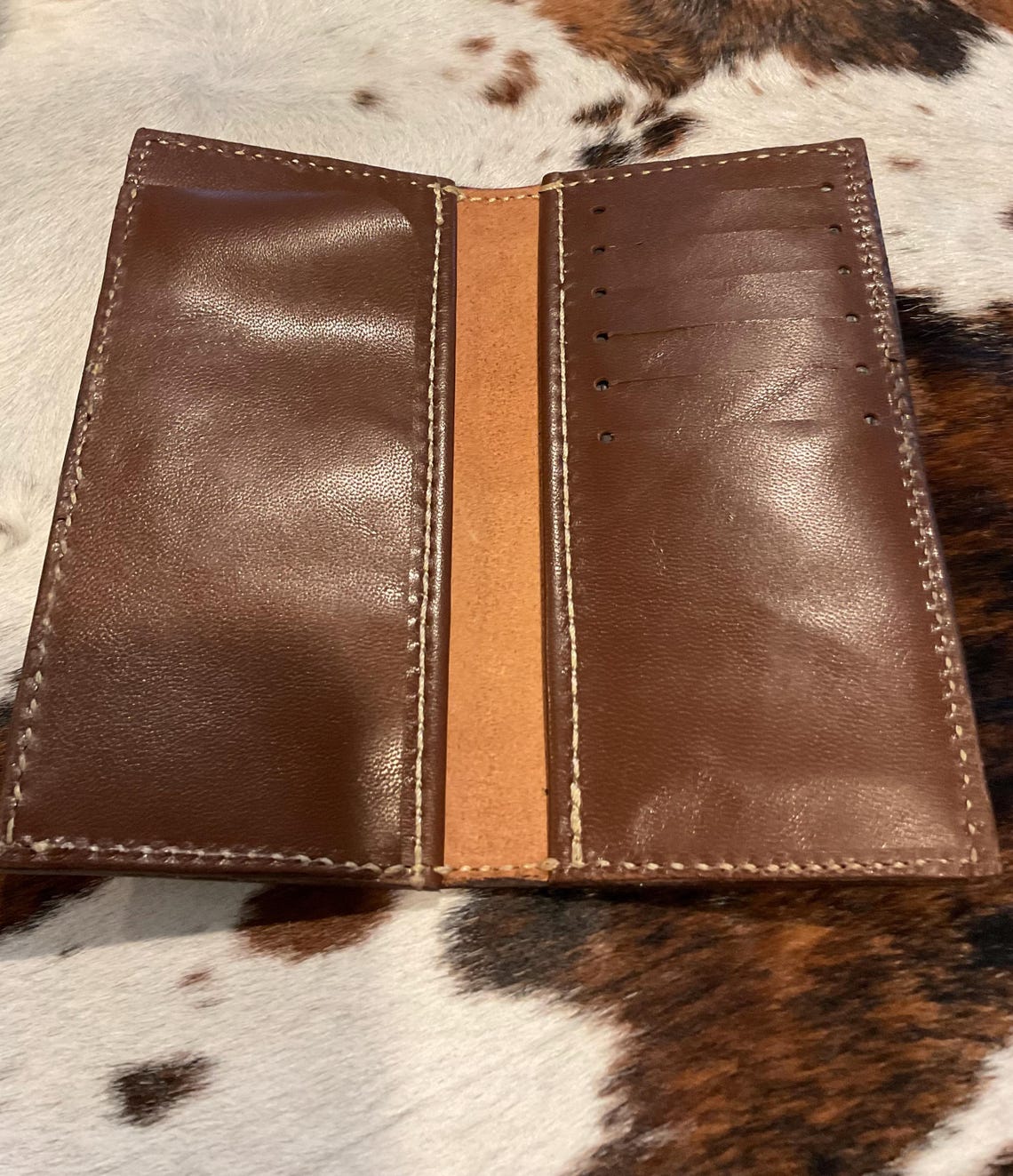 Custom Tooled Wallet With Semi Truck/ Floral Tooling Different Color ...