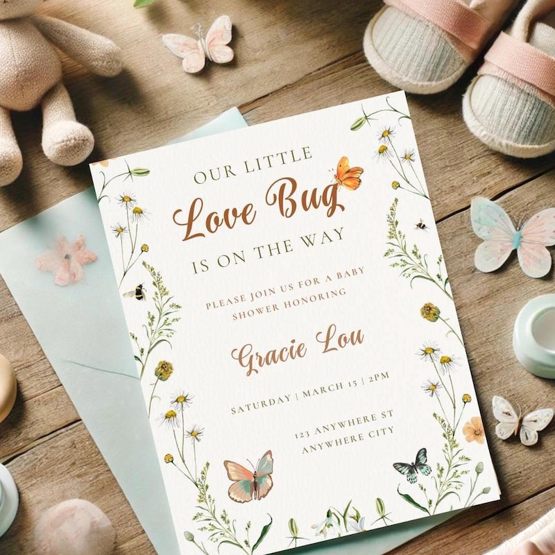 Bug Baby Shower - Etsy