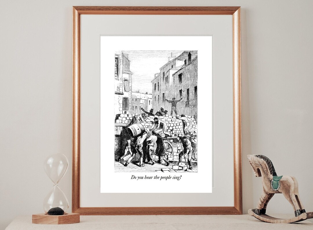 Les Miserables Musical Theater Broadway Lyrics Instant Download | Do ...