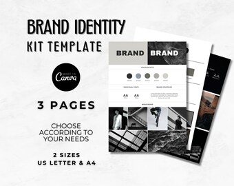 Brand Identity Guidelines Template: Pre-made Branding - Etsy Ireland