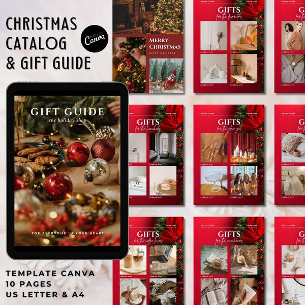 Gift Guide Template - 60+ Gift Ideas for 2025