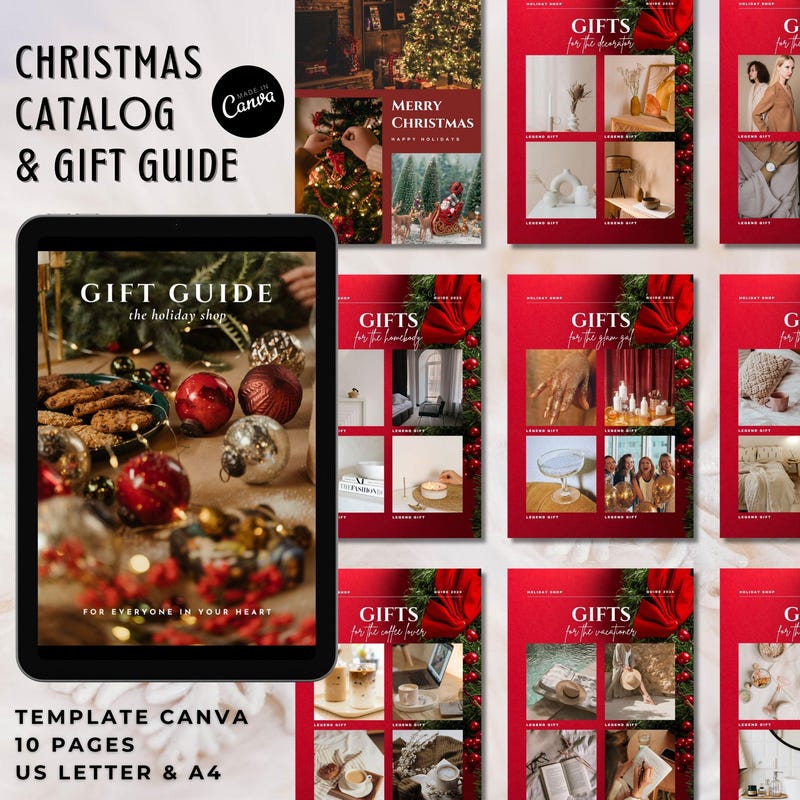 Gift Guide Template - 60+ Gift Ideas for 2025