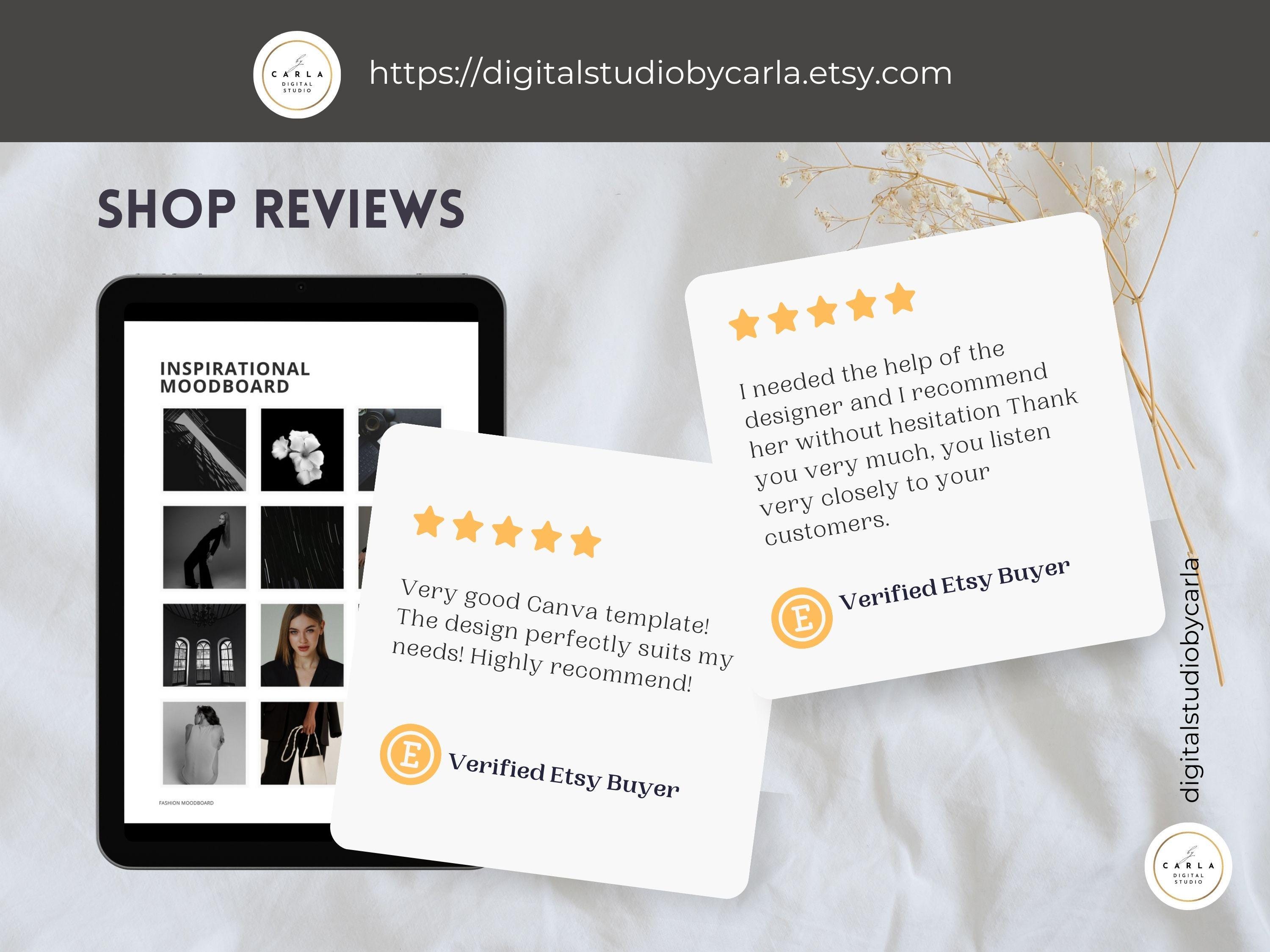 Elegant Black Price List Template - Editable Canva Digital Catalog ...