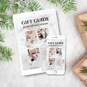 Christmas Products Catalog Template Canva, Gift Guide Templates ...