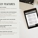 Elegant Black Price List Template - Editable Canva Digital Catalog ...