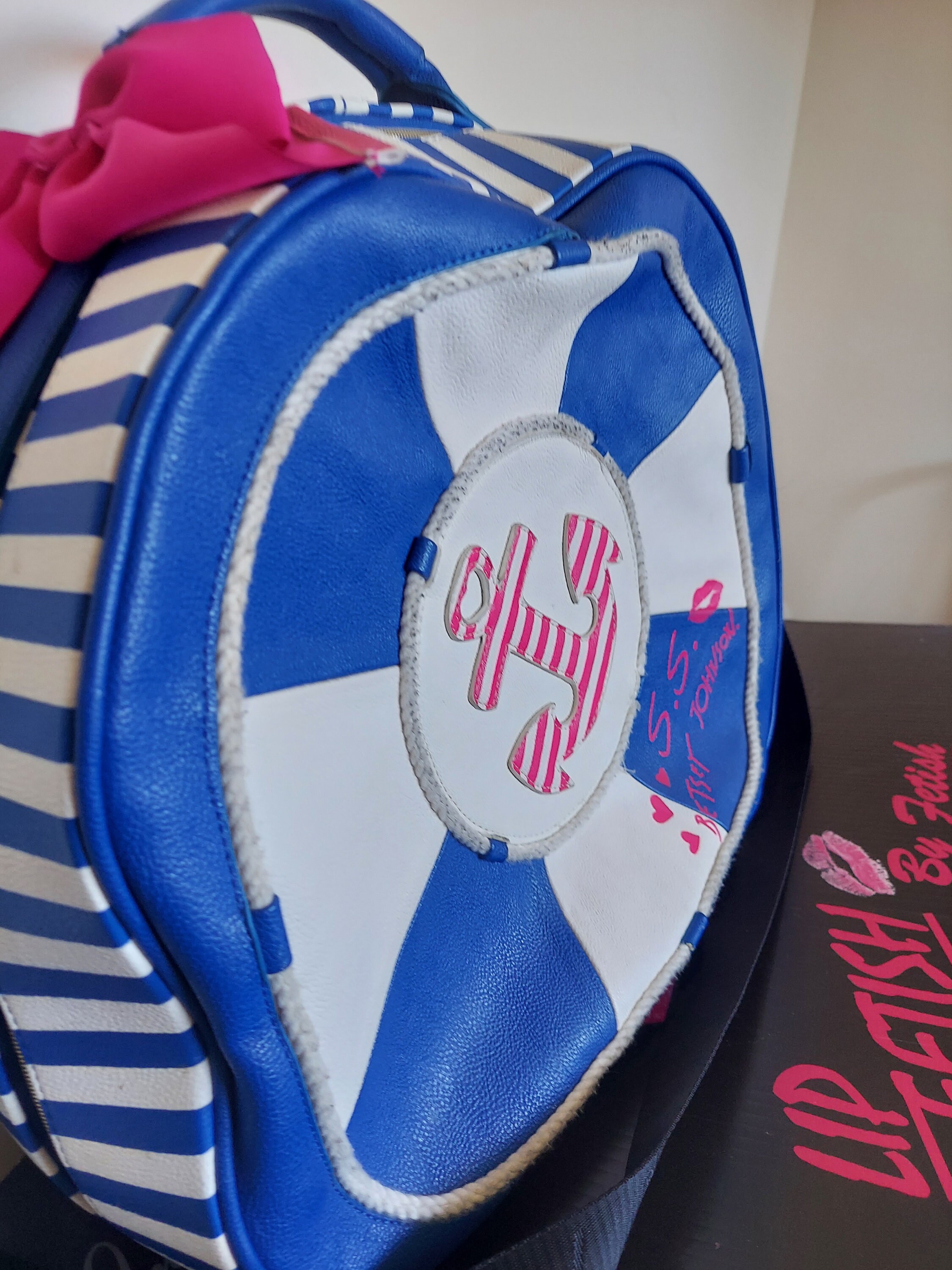 RARE Vintage Betsey Johnson Train Case Weekender Mermaid Luggage Travel ...