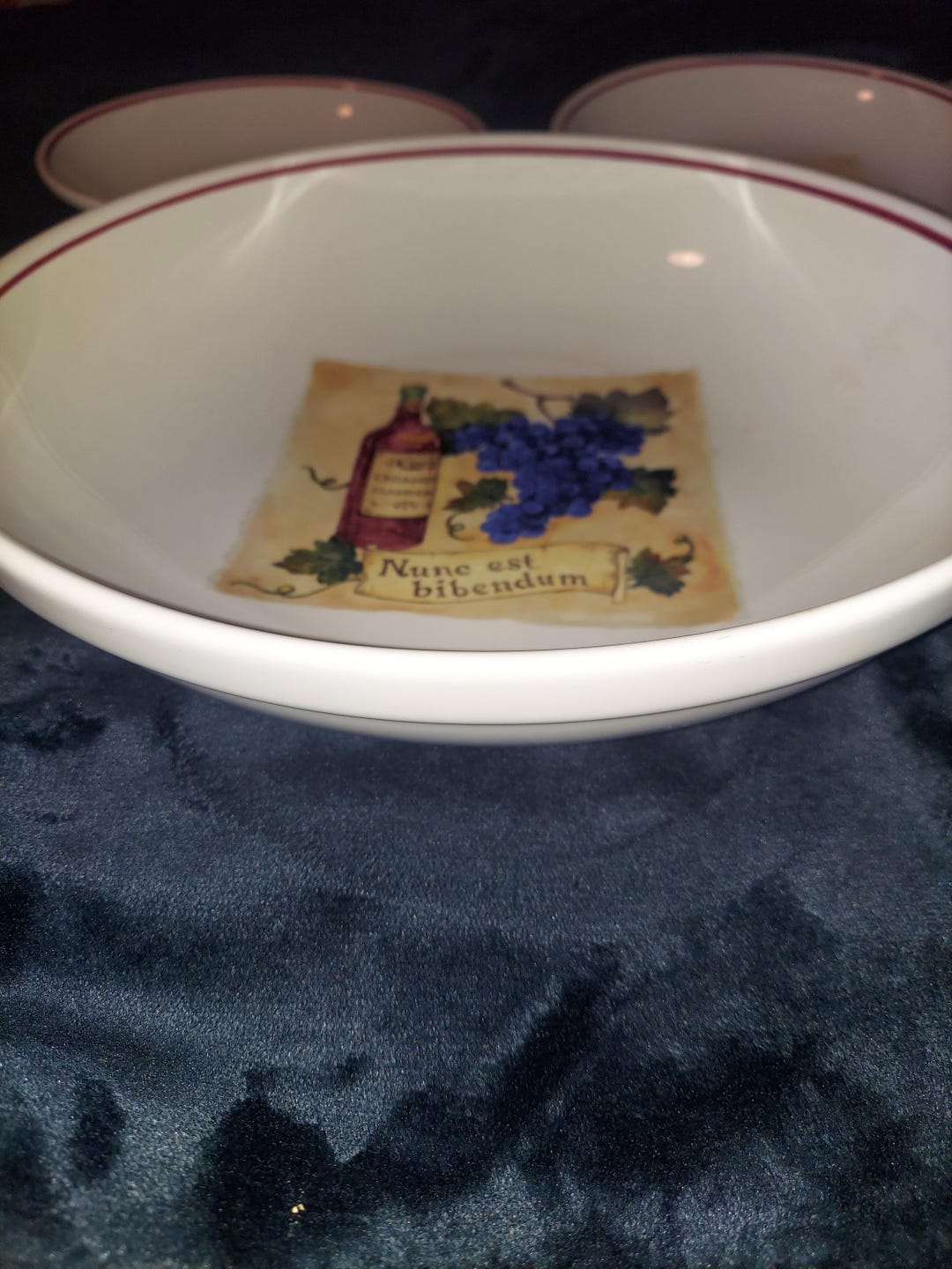 3 Pc Set by Over & Back Pasta Bowls 1 Bowl 13X 3.25 (2) Small Bowls 9X2 ...