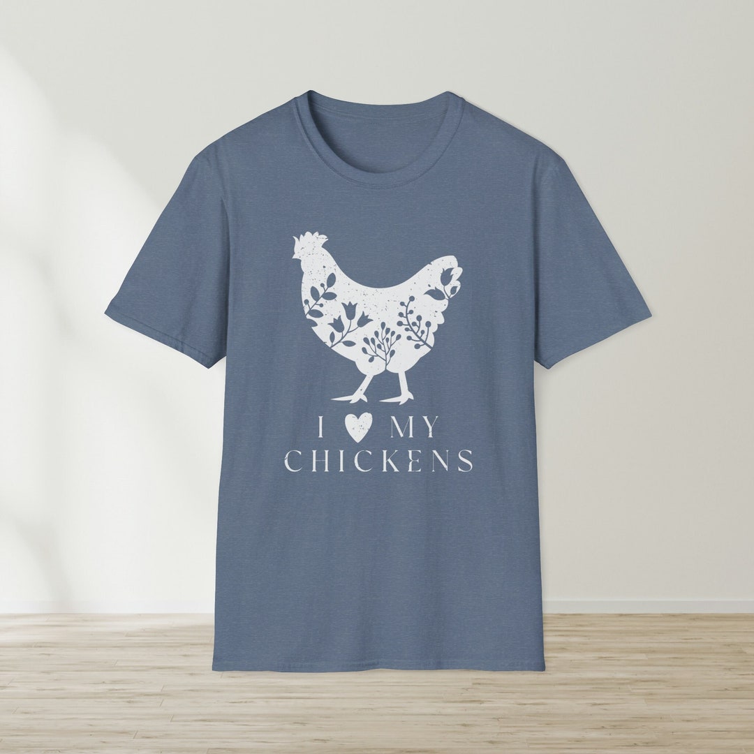 I Love My Chickens T-shirt - Chicken Lover Gift - Etsy