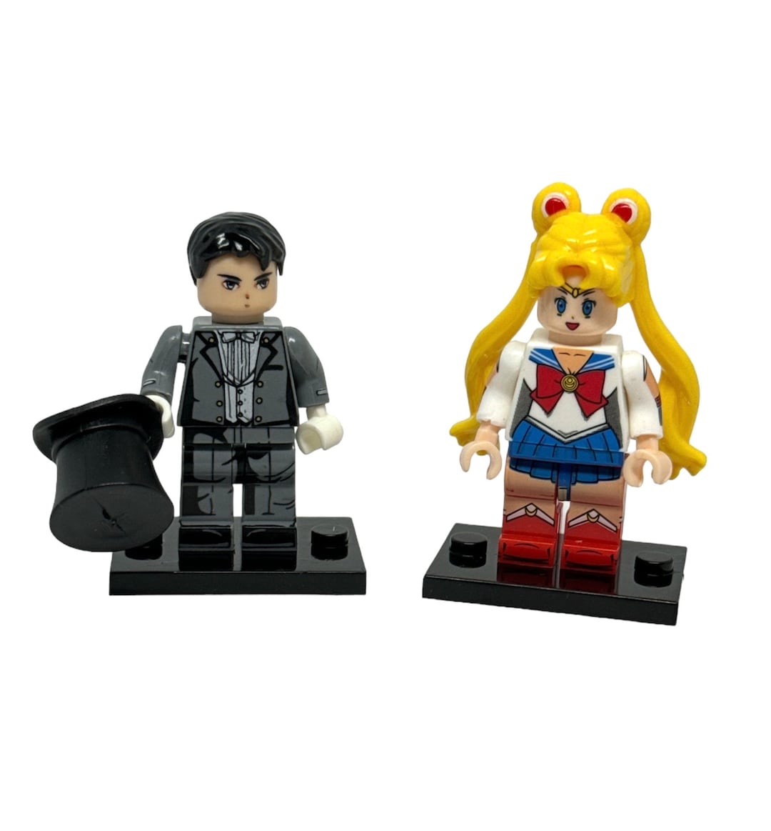 Custom Anime Mini Figure Set, Sailor Moon Anime Mini Figures, Custom ...