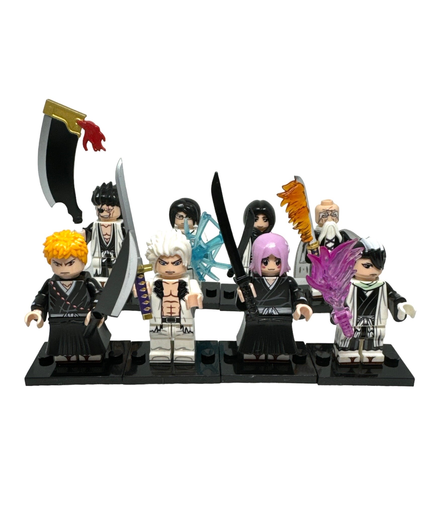 Custom Anime Mini Figure Set, BLCH Anime Mini Figures, Custom Japanese ...