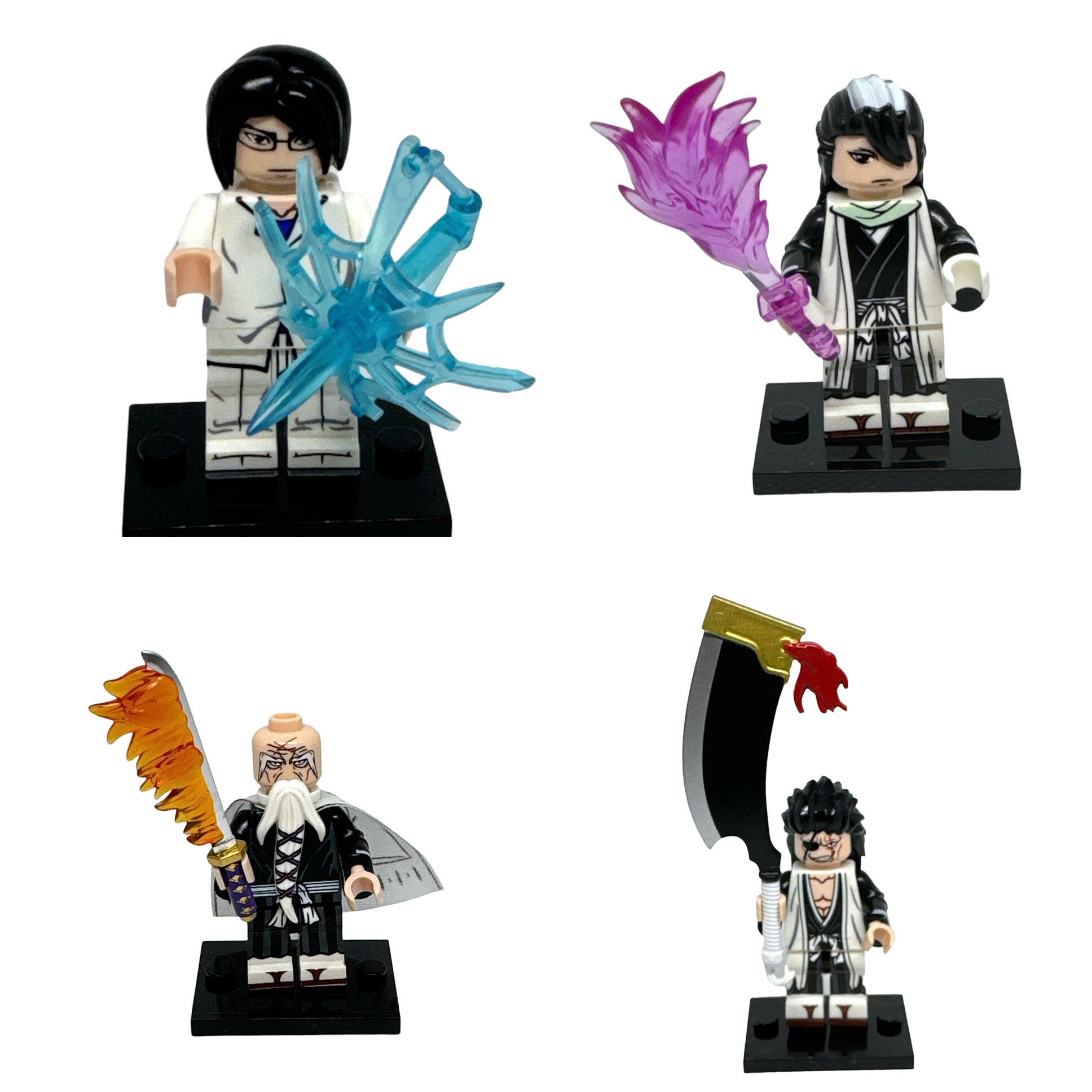 Custom Anime Mini Figure Set, BLCH Anime Mini Figures, Custom Japanese ...